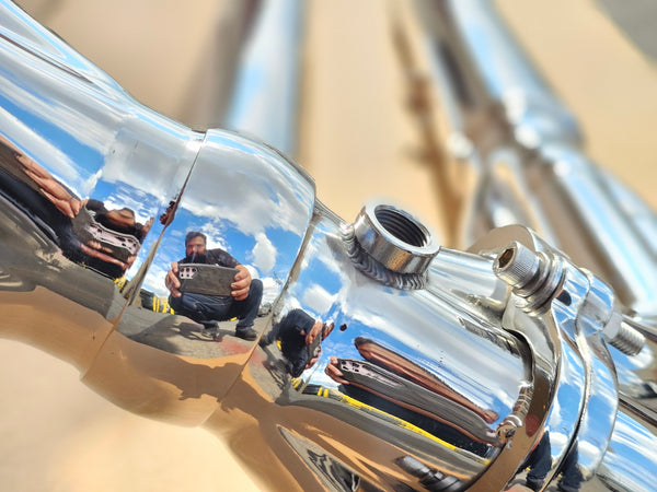 351 Long Tube Stainless Steel Headers for Daytona Gen 3 Coupe - GASN